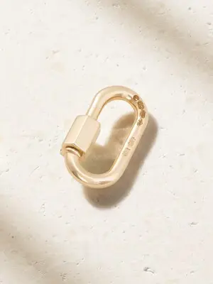 MARLA AARON 14 Karat Gold Emerald Baguette Pendant