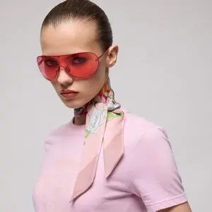 Gucci Printed Silk Twill Ribbon
