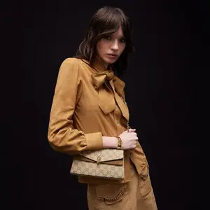 Gucci Dionysus Small Shoulder Bag Gg Canvas