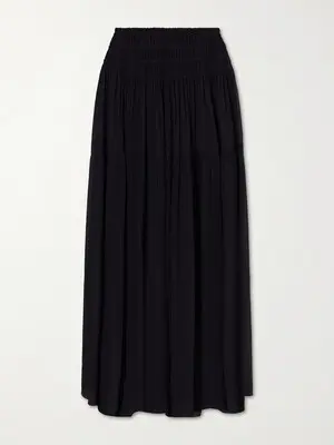 ERES Shirred Maxi Skirt