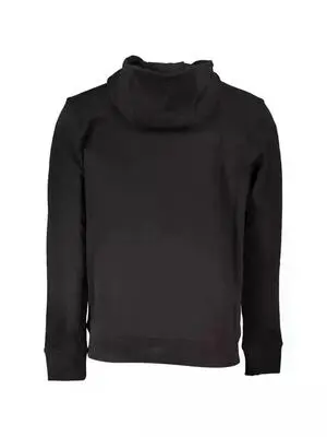 Tommy Hilfiger Logo-print Cotton Hoodie - Black
