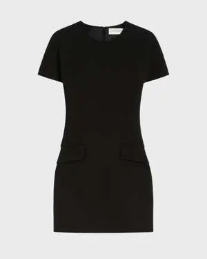 Sportmax Jersey Dress - Black