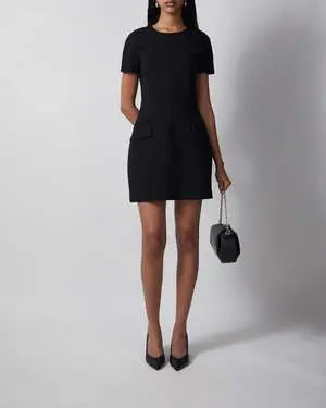 Sportmax Jersey Dress - Black