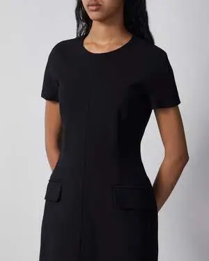 Sportmax Jersey Dress - Black