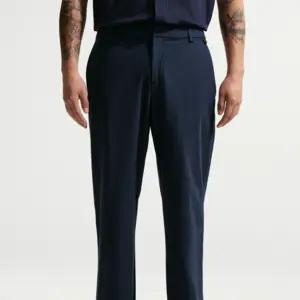 Nike 24.7 Perfectstretch Dri-fit Loose-fit Chino Trousers - Blue