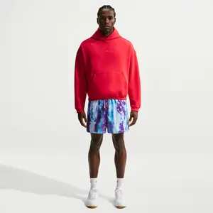 Nike Standard Issue Therma-fit Brushed Basketball Pullover Hoodie - Red