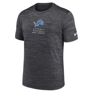 Nike Detroit Lions Velocity Dri-fit Nfl T-shirt - Grey