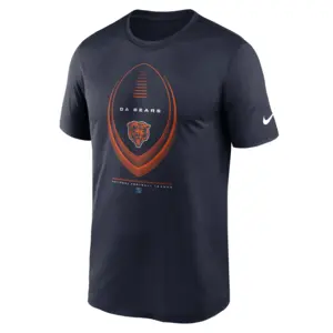 Nike Chicago Bears Legend Icon Dri-fit Nfl T-shirt - Blue