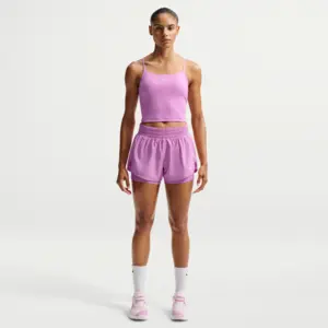 Nike One Medium-support Padded Adjustable Sports Bra Tank Top - Purple