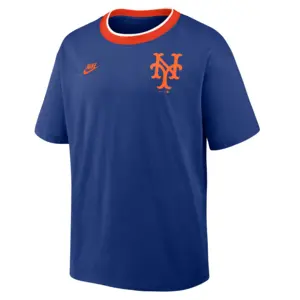 Nike New York Mets Cooperstown Ringer Mlb T-shirt