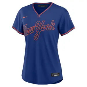 Nike Francisco Lindor New York Mets Mlb Replica Jersey - Blue