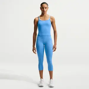 Nike Fitted Dri-fit Cami Tank Top - Blue