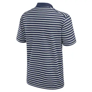 Nike New York Yankees Cooperstown Striped Victory Dri-fit Mlb Polo - Blue