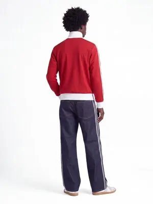 Adidas Firebird Zip Hoodie - Red
