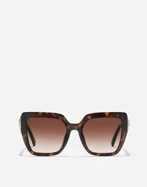 Dolce & Gabbana Devotion Sunglasses - Brown