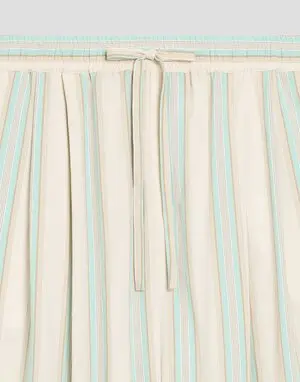 Dolce & Gabbana Striped Canvas Vanity Trousers
