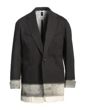 MAISON MARGIELA Single-breasted Pinstriped Cotton Blazer
