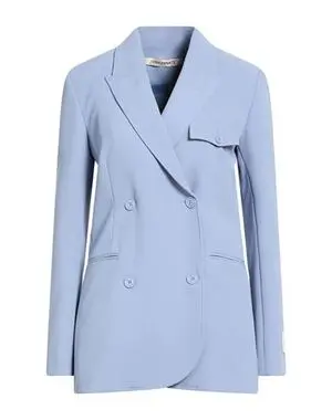 HINNOMINATE Double-breasted Blazer In Polyester And Elastane