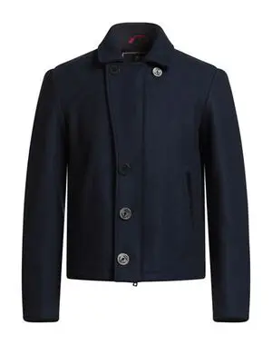 SEALUP Single-breasted Wool And Polyamide Coat