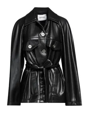 LOW CLASSIC Belted Polyurethane Jacket