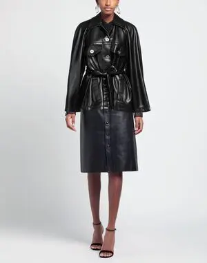 LOW CLASSIC Belted Polyurethane Jacket