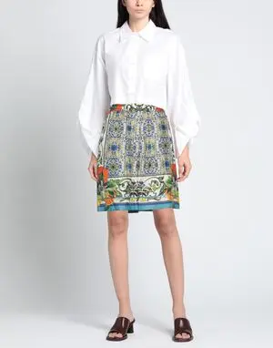 Dolce & Gabbana Silk Floral Print High-waisted Shorts