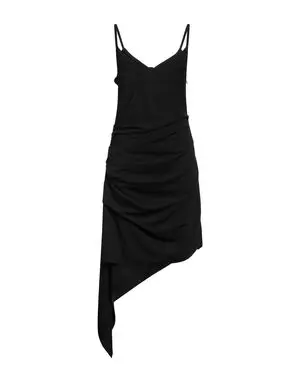 MVP WARDROBE Asymmetrical Crepe Mini Dress