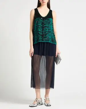 Pinko Viscose & Polyester Sleeveless Appliqué Top