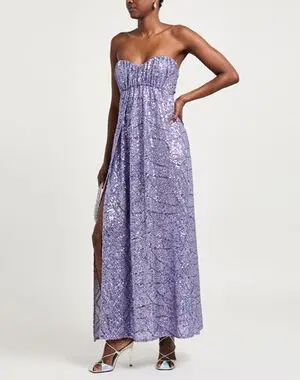 ANIYE BY Sequin Embellished Maxi Dress - Purple