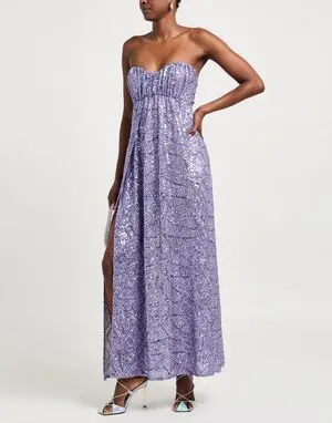 ANIYE BY Sequin Embellished Maxi Dress - Purple