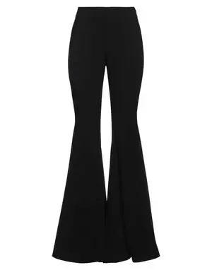 Amen Flared Polyester Crepe Trousers