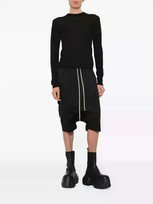 Rick Owens Cargo Pods Shorts - Black
