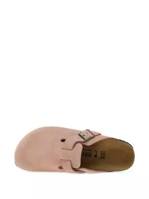 BIRKENSTOCK Boston Buckle-fastening Mules - Pink