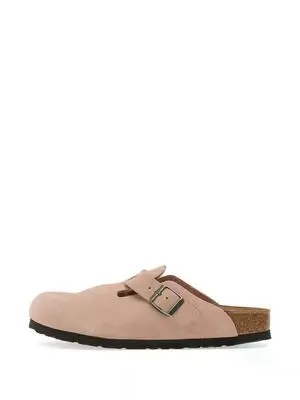 BIRKENSTOCK Boston Buckle-fastening Mules - Pink