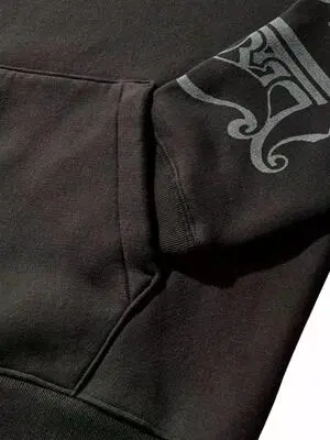StÜssy Graphic-sleeve Hoodie - Brown