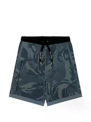 AAPE BY *A BATHING APE Camouflage-print Reversible Shorts