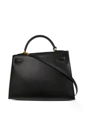 Hermès 1994 32 Kelly Sellier Tote Bag - Black