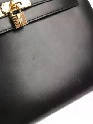 Hermès 1994 32 Kelly Sellier Tote Bag - Black