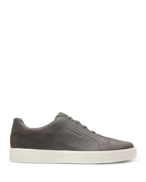 Cole Haan Grandpr Luxe Slip-on Sneakers - Raven Nubuck