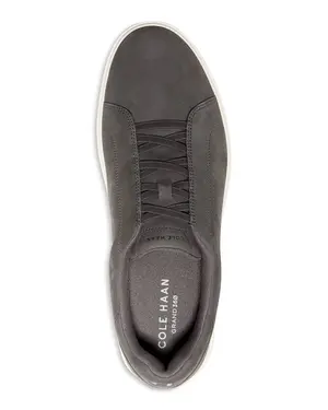 Cole Haan Grandpr Luxe Slip-on Sneakers - Raven Nubuck