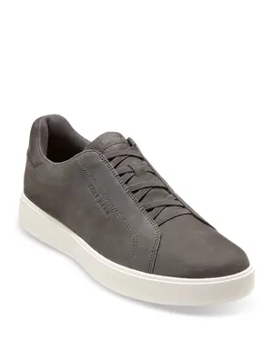 Cole Haan Grandpr Luxe Slip-on Sneakers - Raven Nubuck