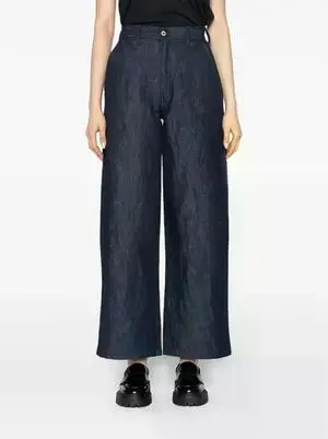 Naked & Famous Denim Maudie Wide-leg Jeans - Blue