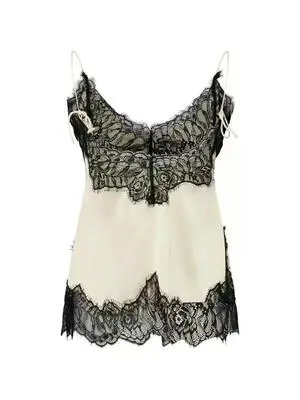 GESTUZ Lace-trim Floral Camisole