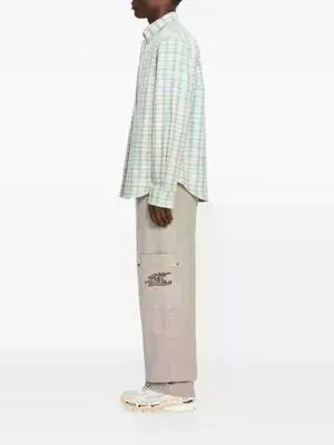 Off-White Script Cotton Cargo Pants - Neutrals