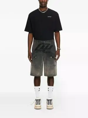 Off-White Logo Print Short