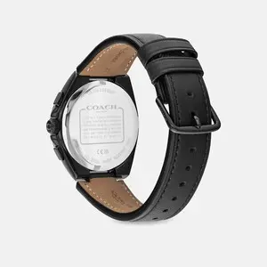 COACH Jackson Chronograph Watch - Black