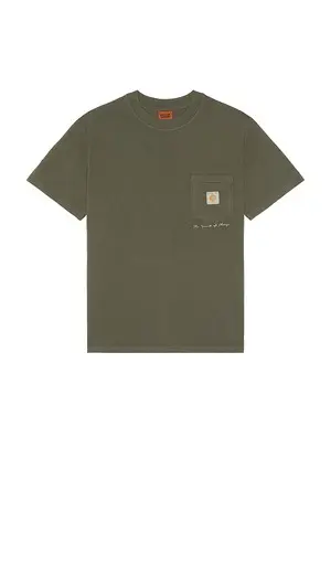 RHYTHM Vintage Pocket T-shirt In Green