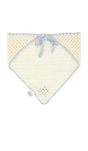 My Beachy Side Fleur Hand Crocheted Bandana Scarf
