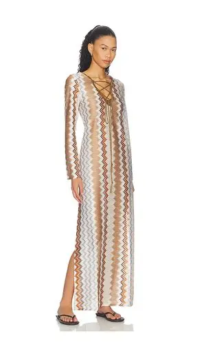 My Beachy Side Vina Kaftan Maxi Dress
