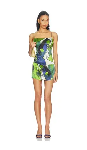 YELLOW THE LABEL X Odette Silk Dress
